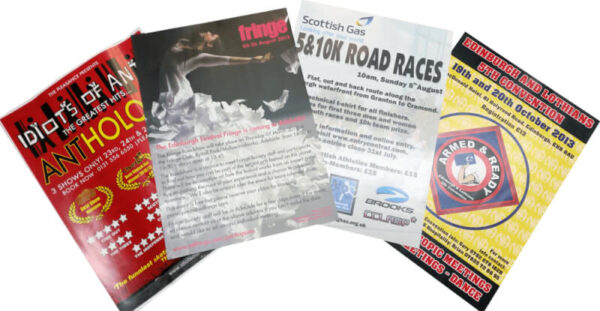 Edinburgh Festival Leaflet Flyer Poster Printing | Crescent Print